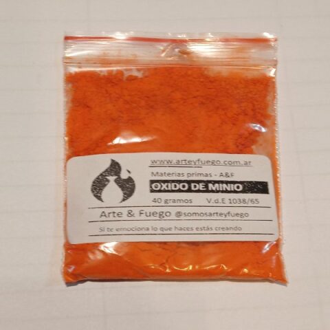 Óxido de Minio | Arte y Fuego